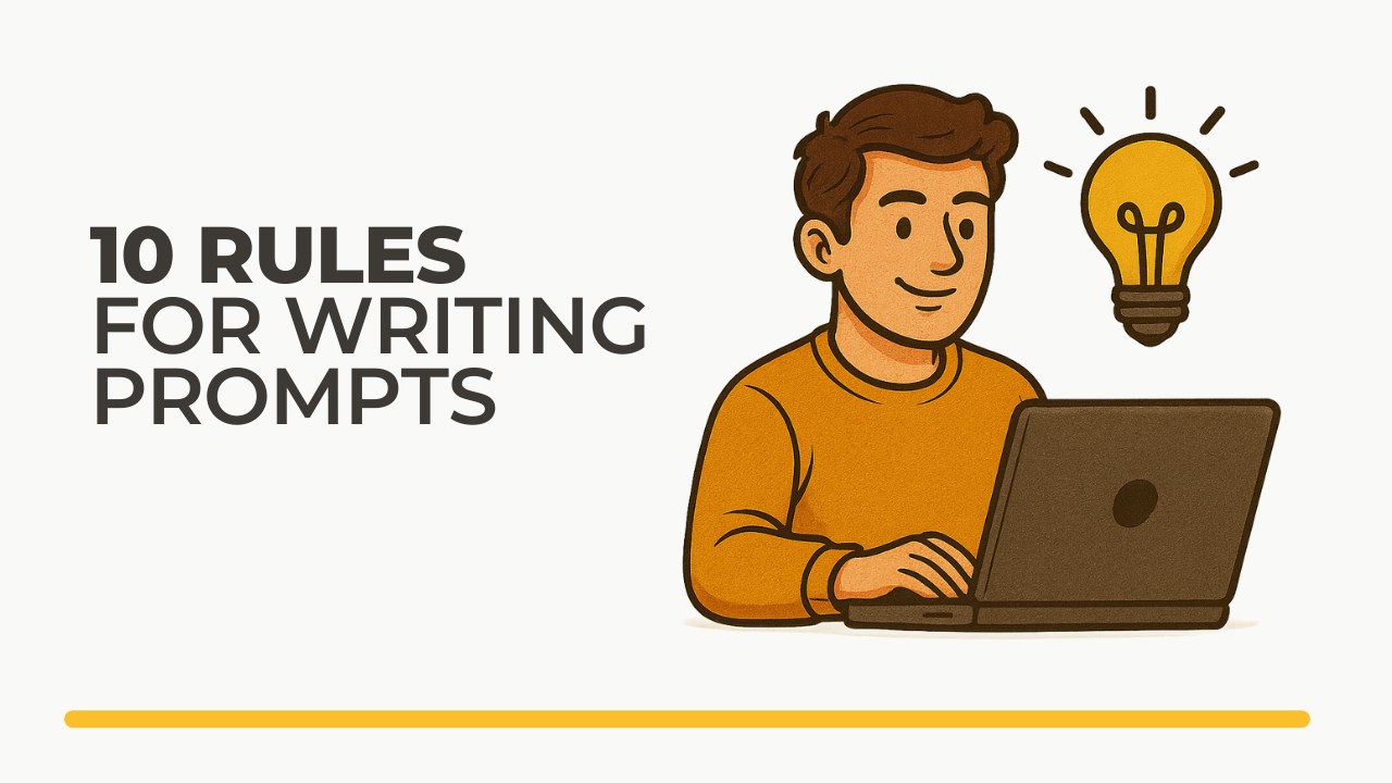 ᐈ 10 rules for writing effective prompts – how to talk to AI so it ...