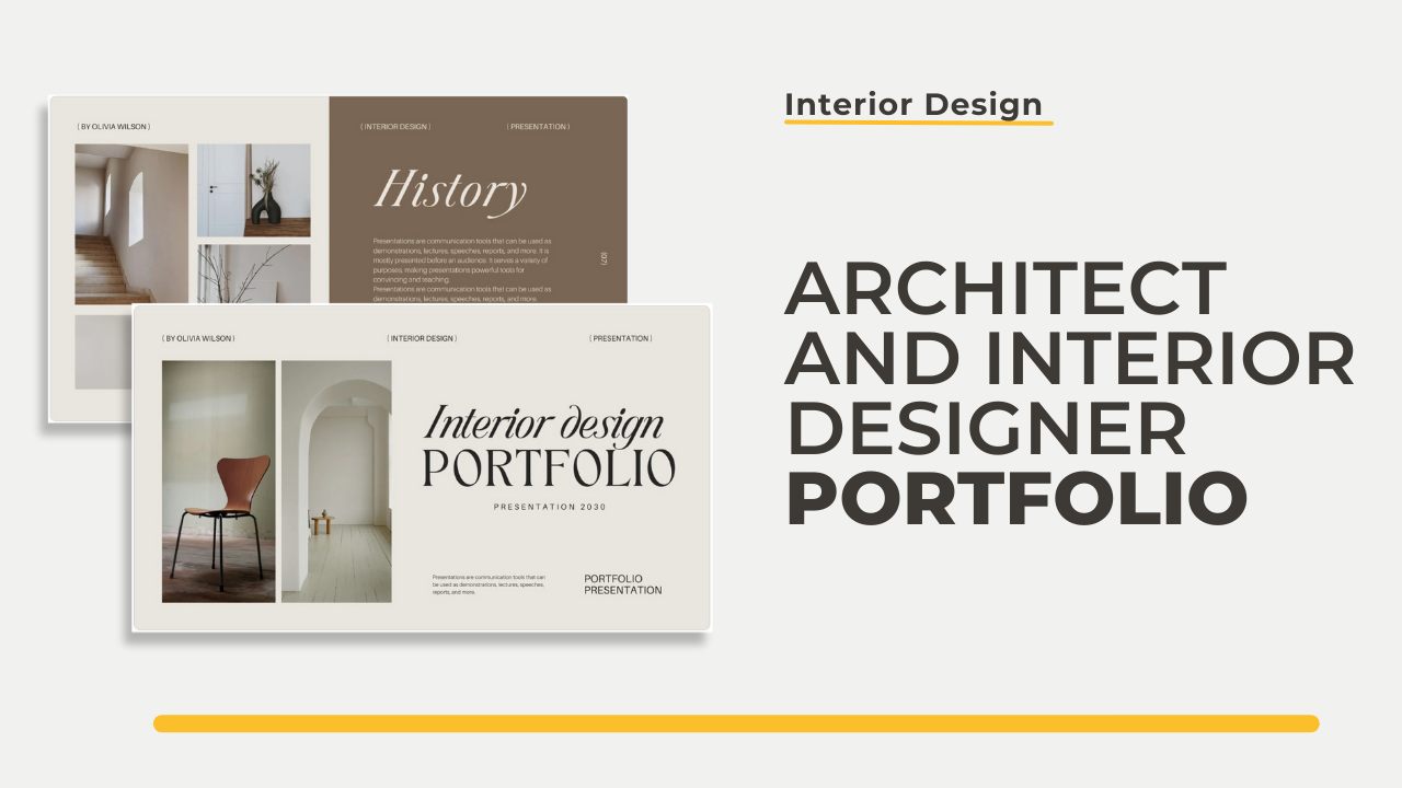 ᐈ Architect and Interior Designer Portfolio – How to Create It to ...