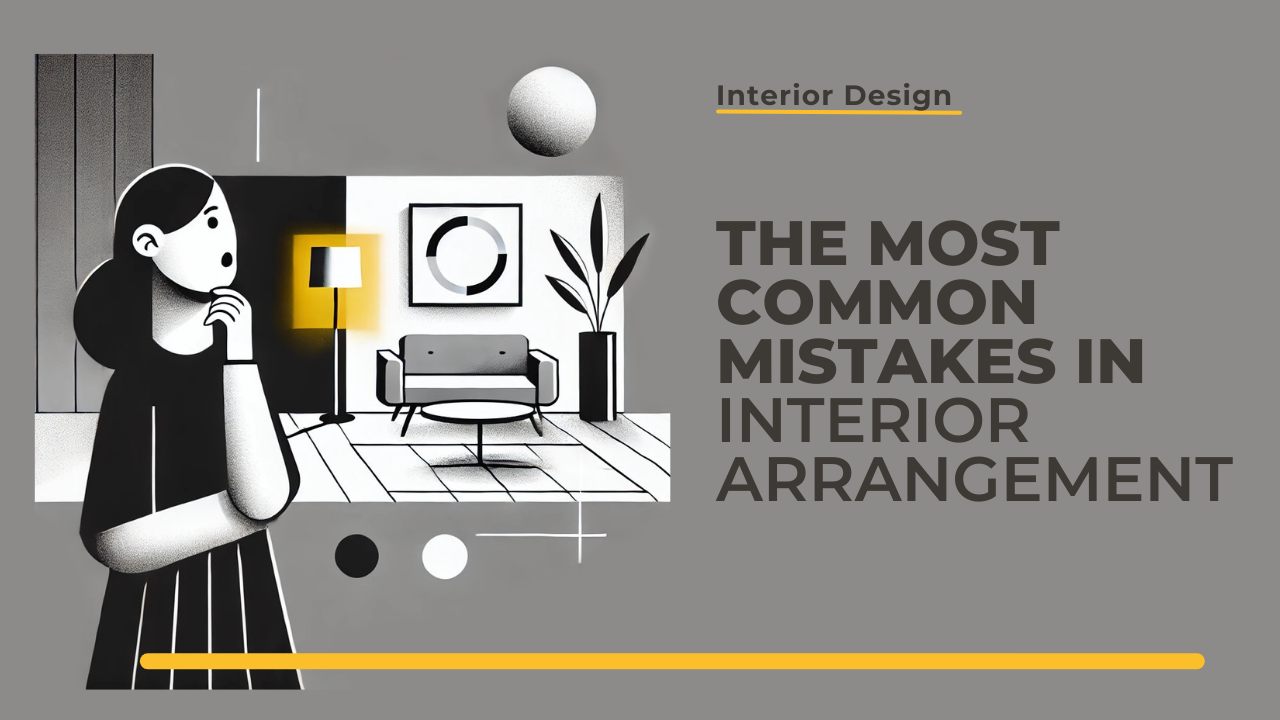 ᐈ The most common mistakes in interior design and how to avoid them ️ ...