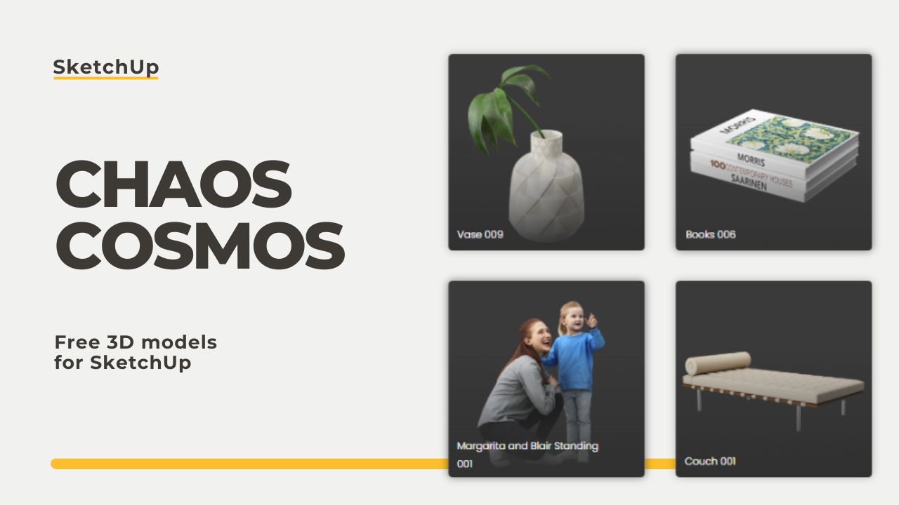 ᐈ Free SketchUp models and materials! How to efficiently use Chaos ...