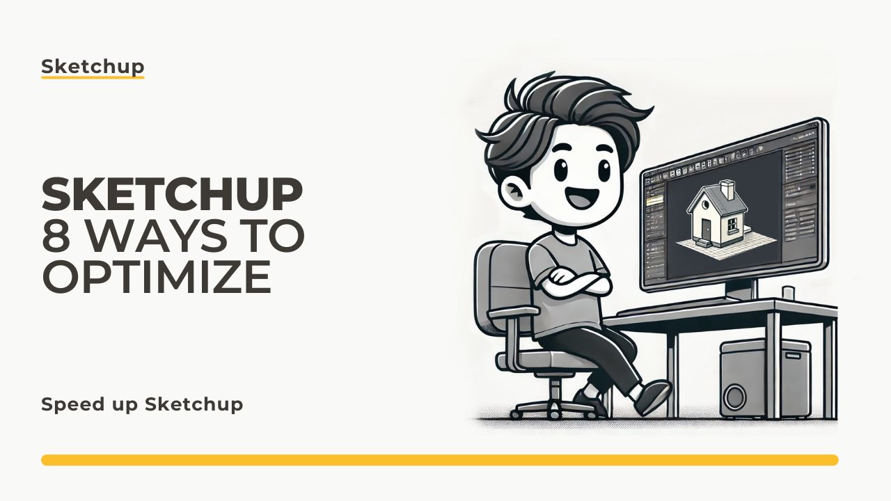 ᐈ How to Optimize a SketchUp Model for Rendering Efficiency in V-Ray? Discover 8 Ways ️ CGwisdom ...