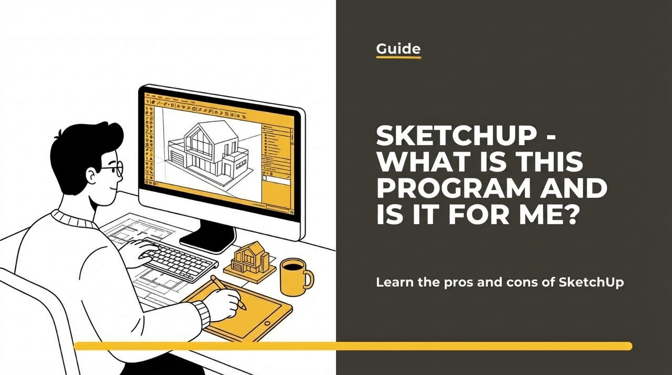 ᐈ SketchUp - What is this program and is it for me? ️ CGwisdom.com blog