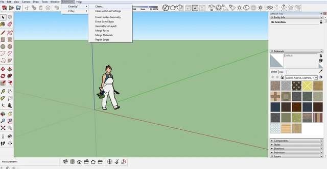 ᐈ Sketchup - Optimization of ready-made models - Overview of the CleanUp plugin - Tutorial ...