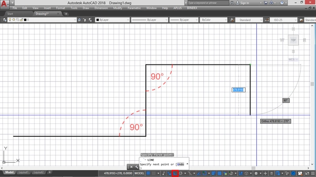 ᐈ Autocad - How to Draw a Line at an Angle - Guide, Tutorial ️ CGwisdom ...