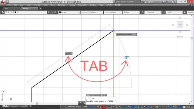 ᐈ Autocad - How to Draw a Line at an Angle - Guide, Tutorial ️ CGwisdom ...