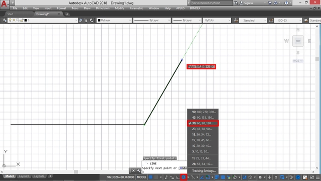 ᐈ Autocad - How to Draw a Line at an Angle - Guide, Tutorial ️ CGwisdom ...